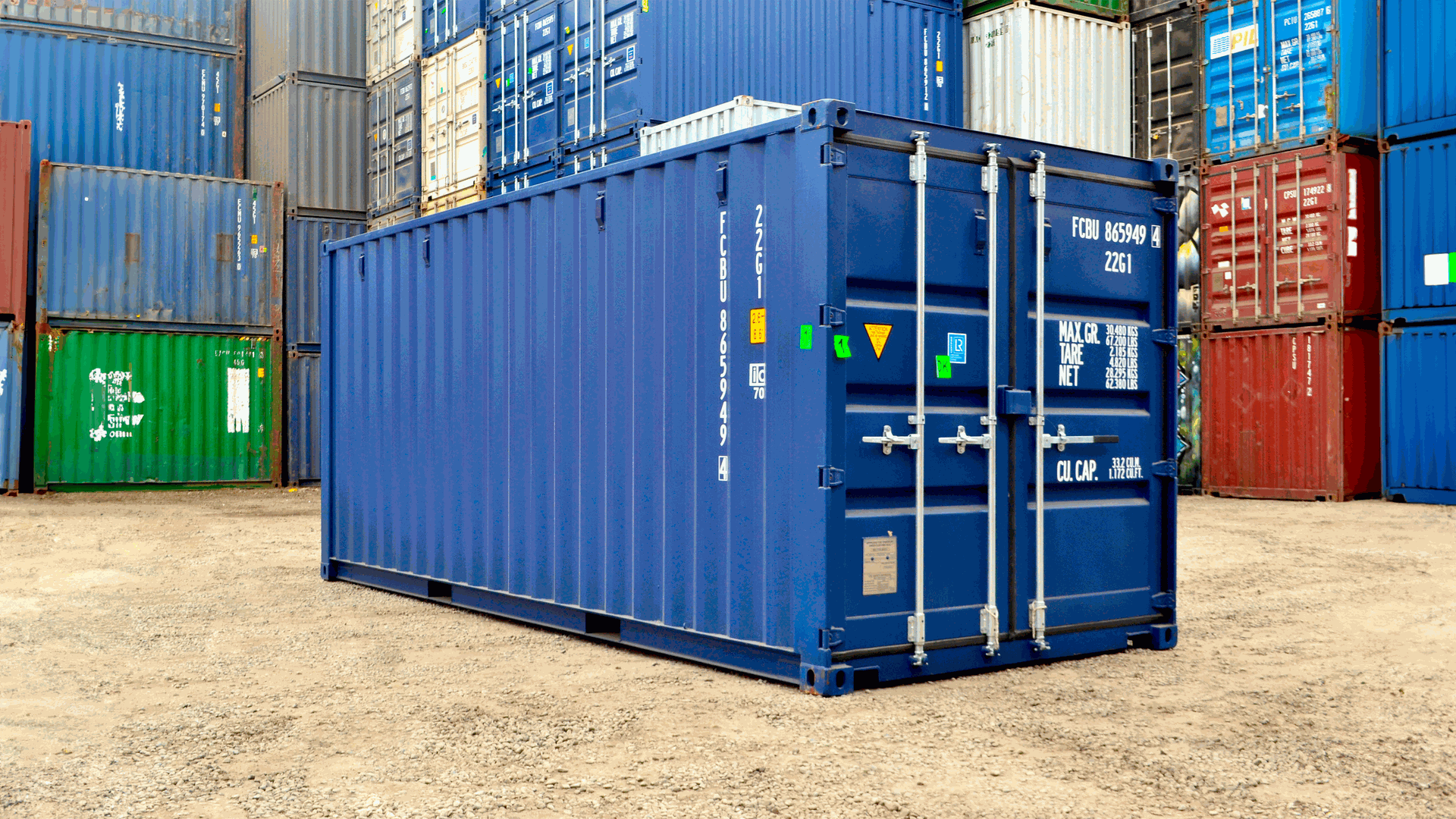 Contenedor Dry 20DV | ZGROUPEC S.A.S